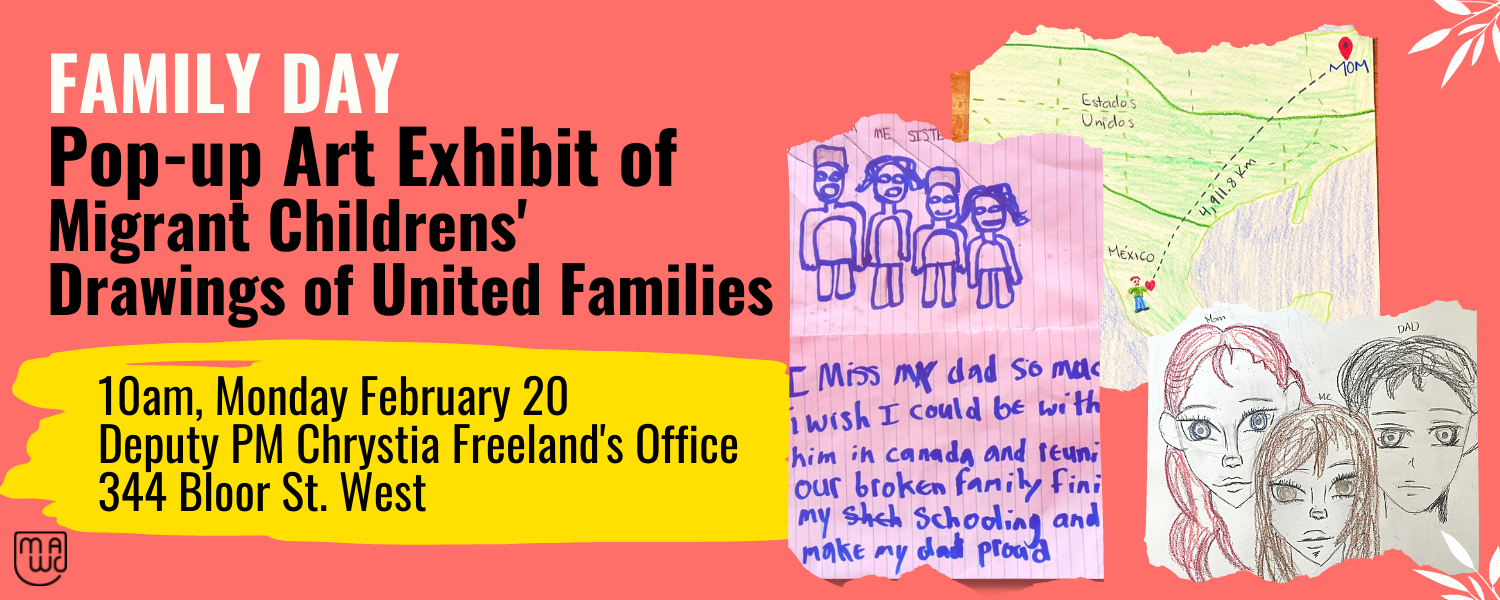 Family Day Action & Art Exhibit of Migrant Children Drawings - Migrant ...