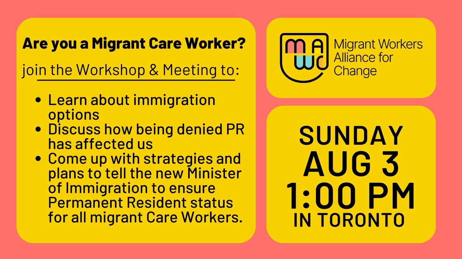 Workshop & Meeting for Migrant Care Workers Waiting for or Denied PR ...